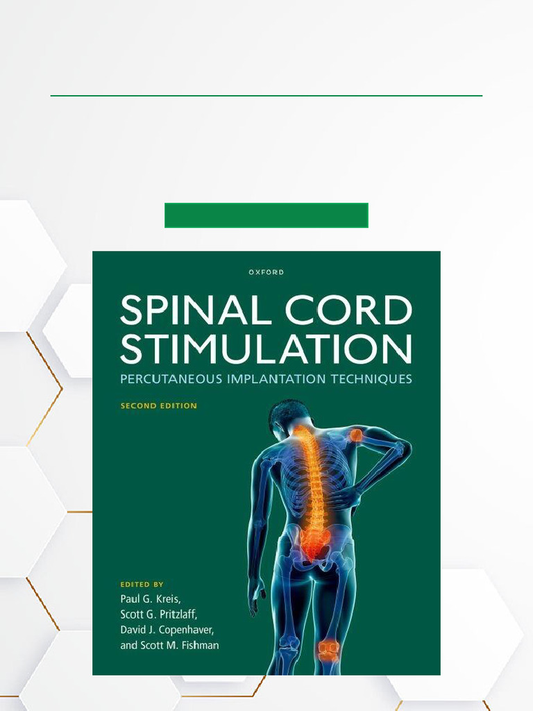 Spinal Cord Stimulation Techniques Guide | PDF | Pain | Nervous System