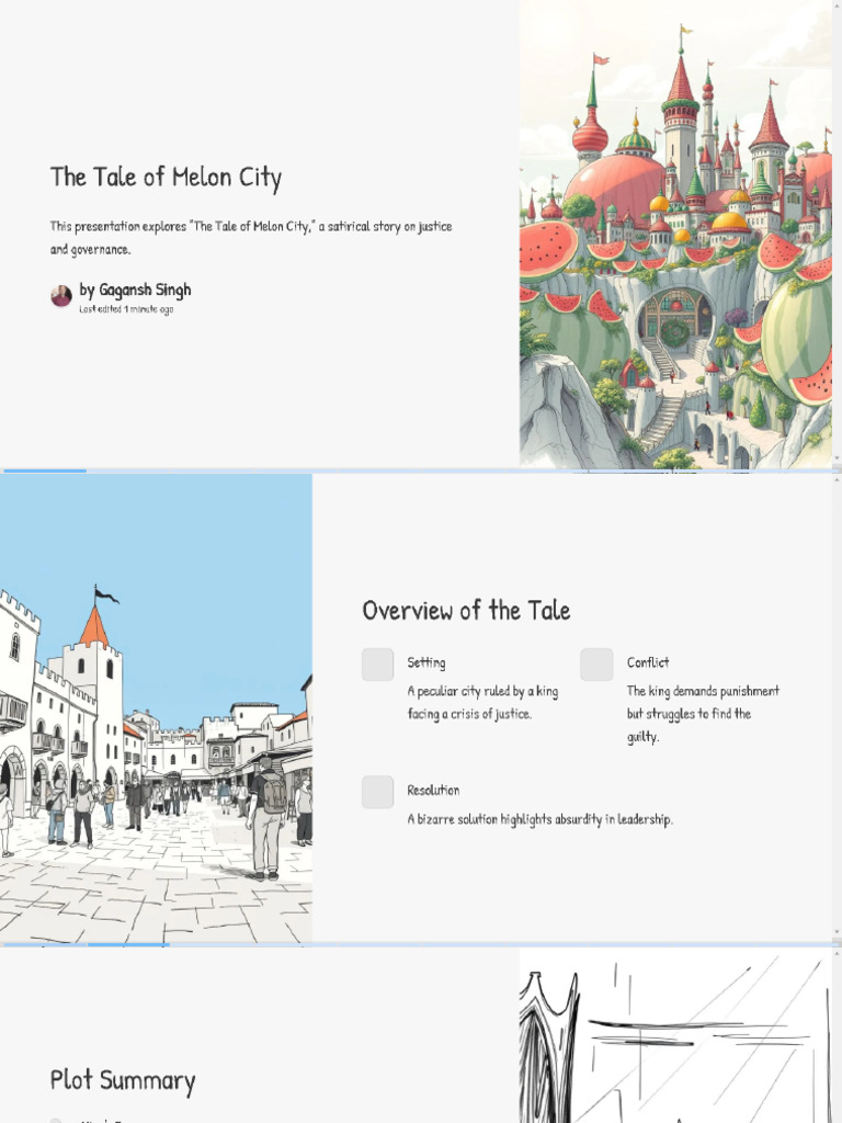 The Tale of Melon City by Gagansh | PDF