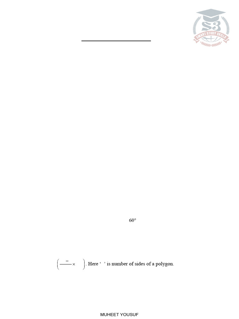 Class 10 Triangles: Properties & Exercises | PDF | Area | Triangle