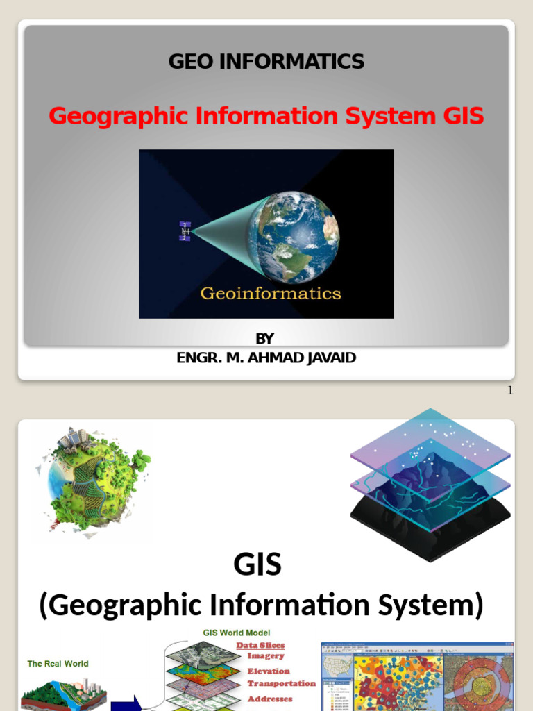 Lecture No. 04 GeoInformatics GIS | PDF | Geographic Information System | Spatial Analysis