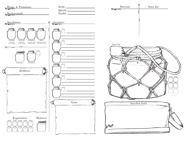MM CharacterSheet | PDF