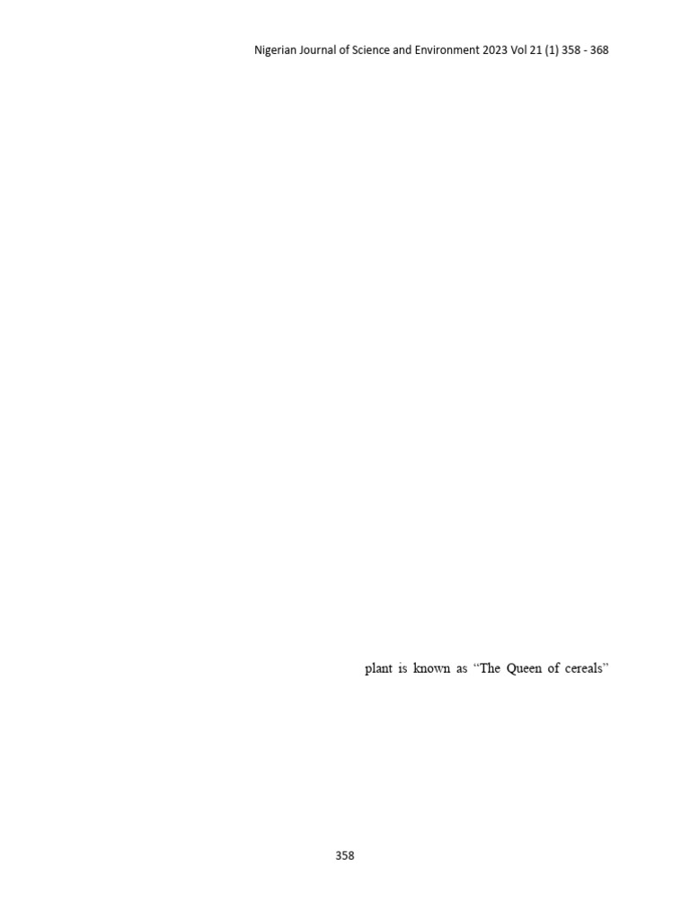 24 - Agbogidi, Edokpiawe, Okpewho and Ogbemudia | PDF | Cyanide | Maize