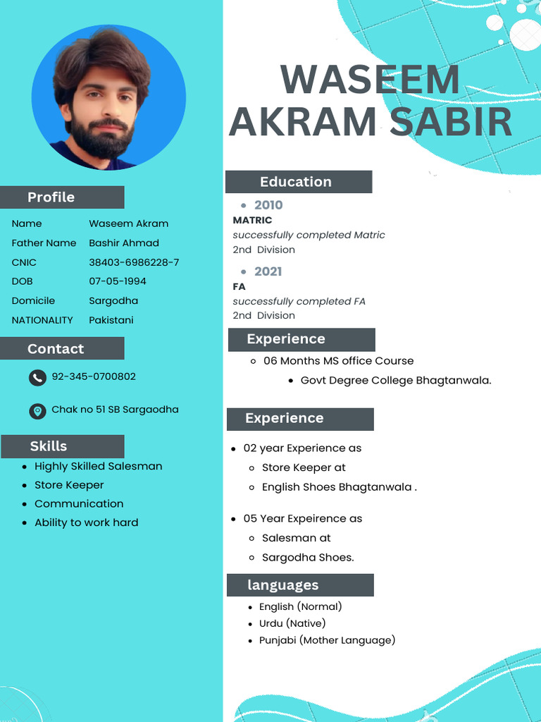 Waseem Akram Sabir | PDF