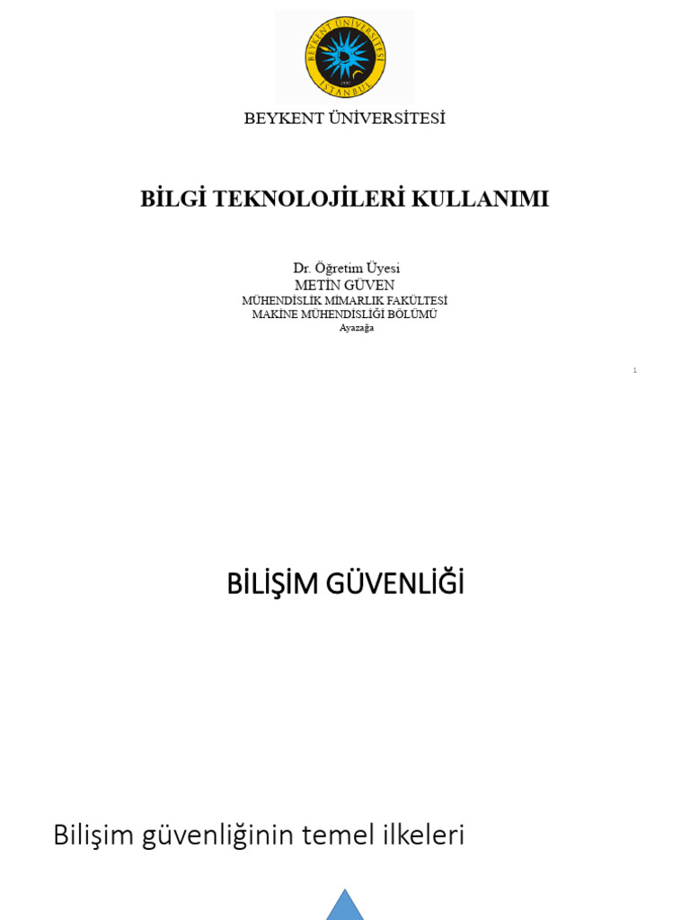 Bilgi Teknolojileri Kullanımı - 2 | PDF