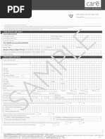 Reliance Health Gain Proposal Form | PDF | Insurance | Payments