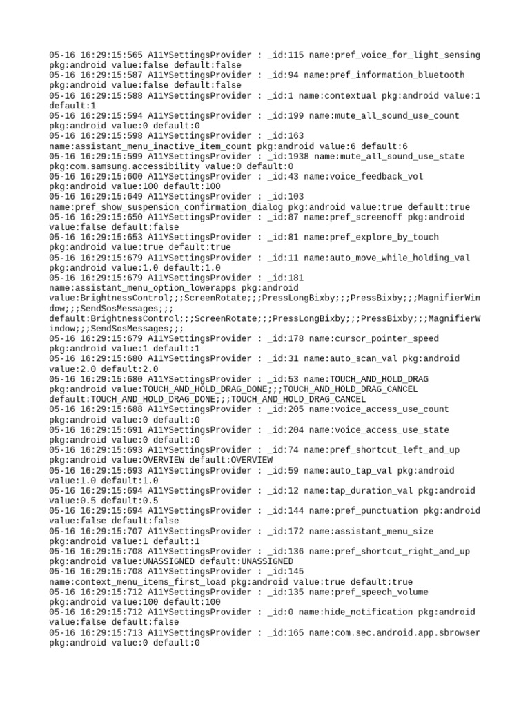 A11yprovider Log | PDF | Smart Devices | Thin Clients