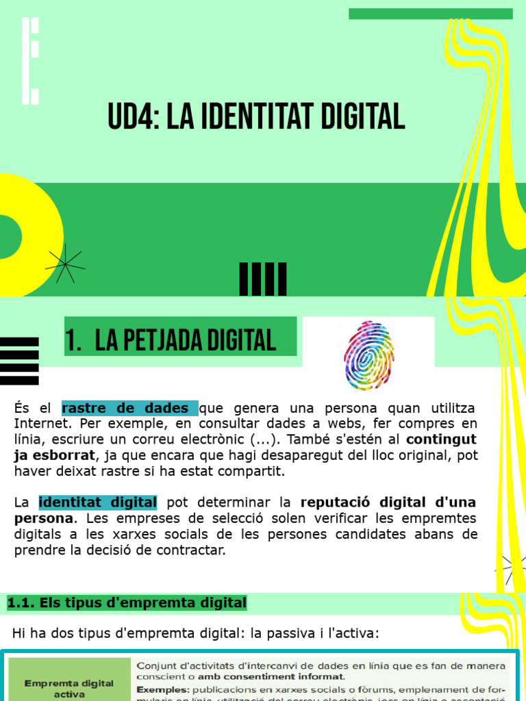 UD4 - La Identitat Digital | PDF