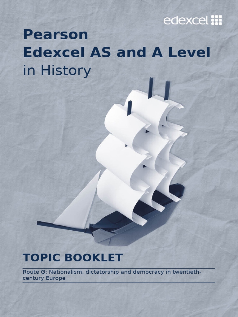 Route G Topic Booklet Nov 17 | PDF | West Germany | Benito Mussolini
