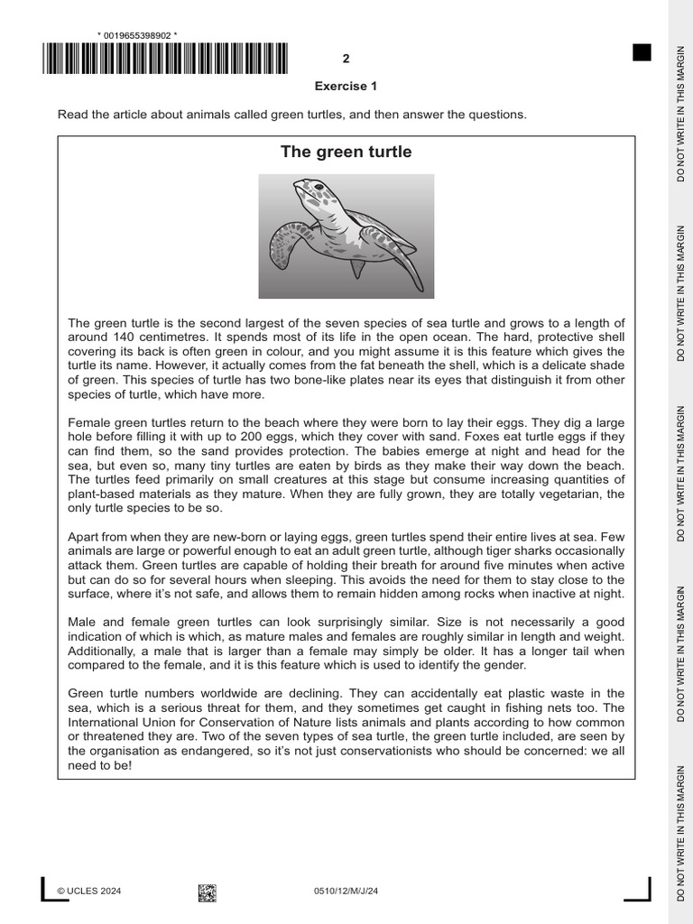 Green Turtles: Facts and Conservation | PDF | Turtle | Poetry