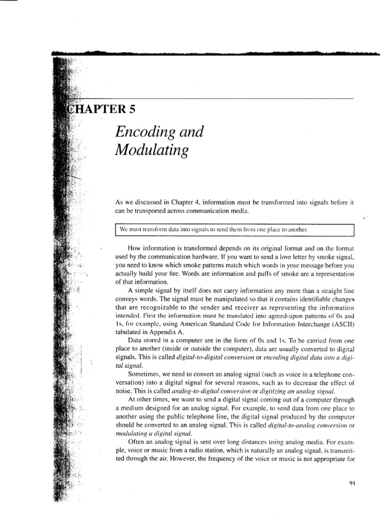 Chapter5 Encod Mod | PDF
