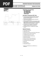Day Tank Fuel System Data Sheet | PDF | Diesel Engine | Engines