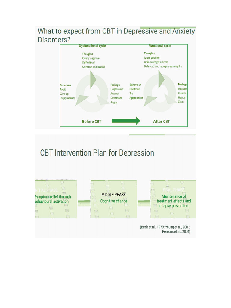 CBT For Specific Disorders | PDF