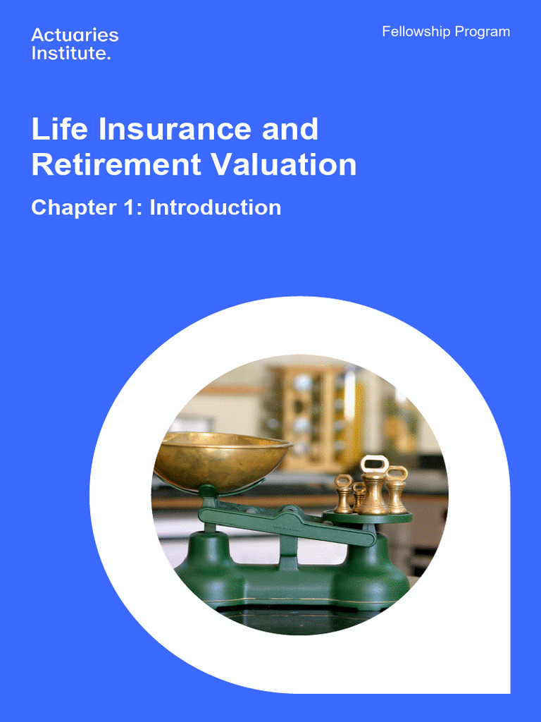 LIRV 2025 C01 Introduction | PDF | Valuation (Finance) | Insurance