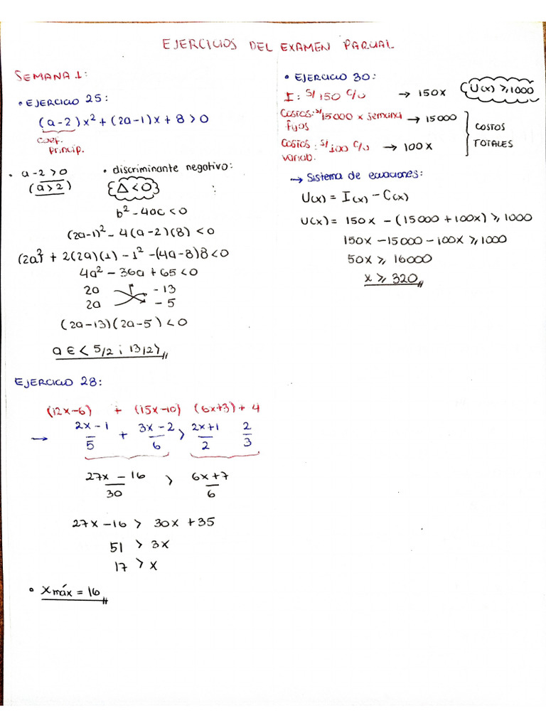 Repaso Mate (21 Ejercicios) | PDF