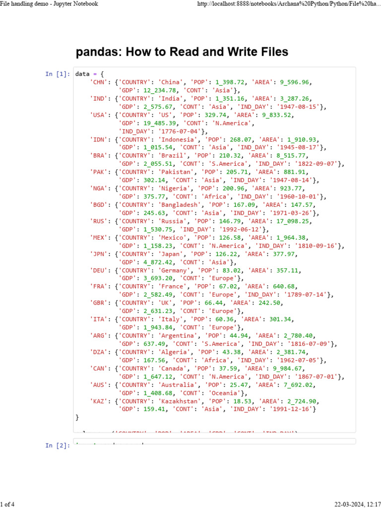 File_handling_demo_-_Jupyter_Notebook | PDF
