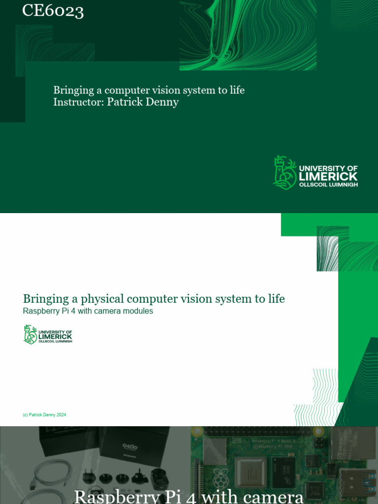 Physical Computer Vision System | PDF | Raspberry Pi | Computing