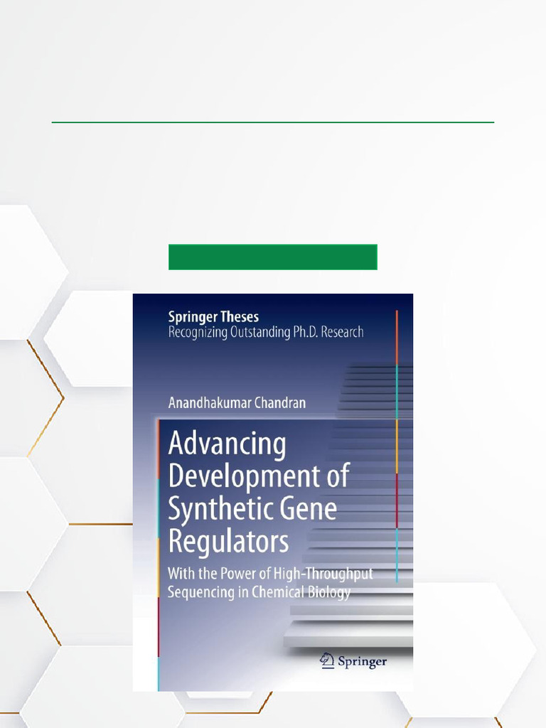 Advancing Development of Synthetic Gene Regulators With The Power of ...