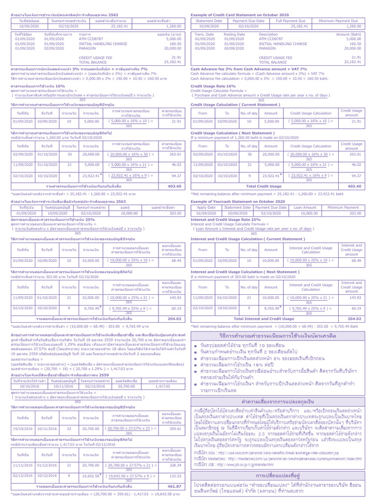 Calculate Fee Interest Rate | PDF