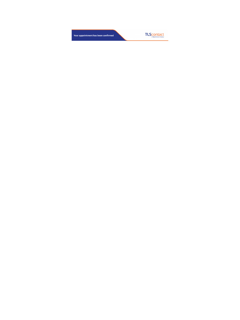 Appointment Confirmation for UKVCAS Newcastle | PDF | Government And ...