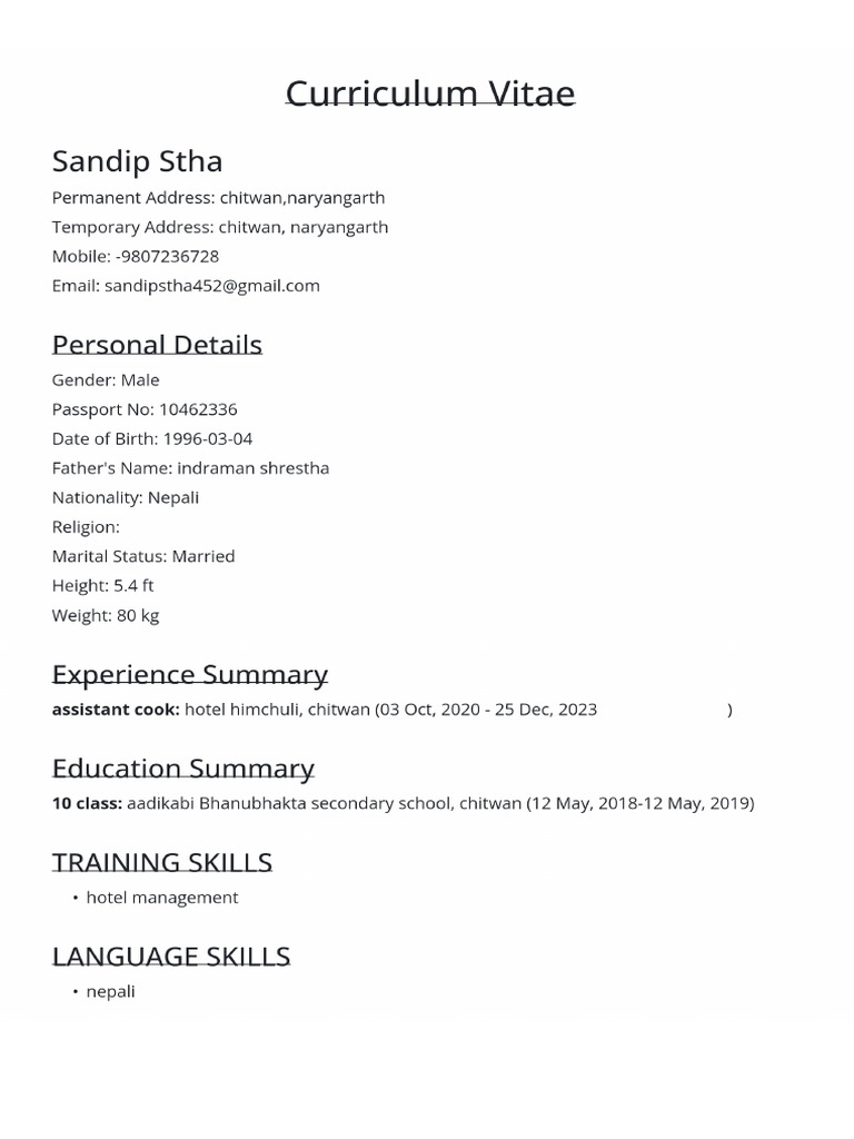 Sandip Stha resume 2025-05-12 01_53_04 | PDF