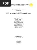 A Beautiful Mind: Schizophrenia Analysis | PDF | Schizophrenia | Psychosis