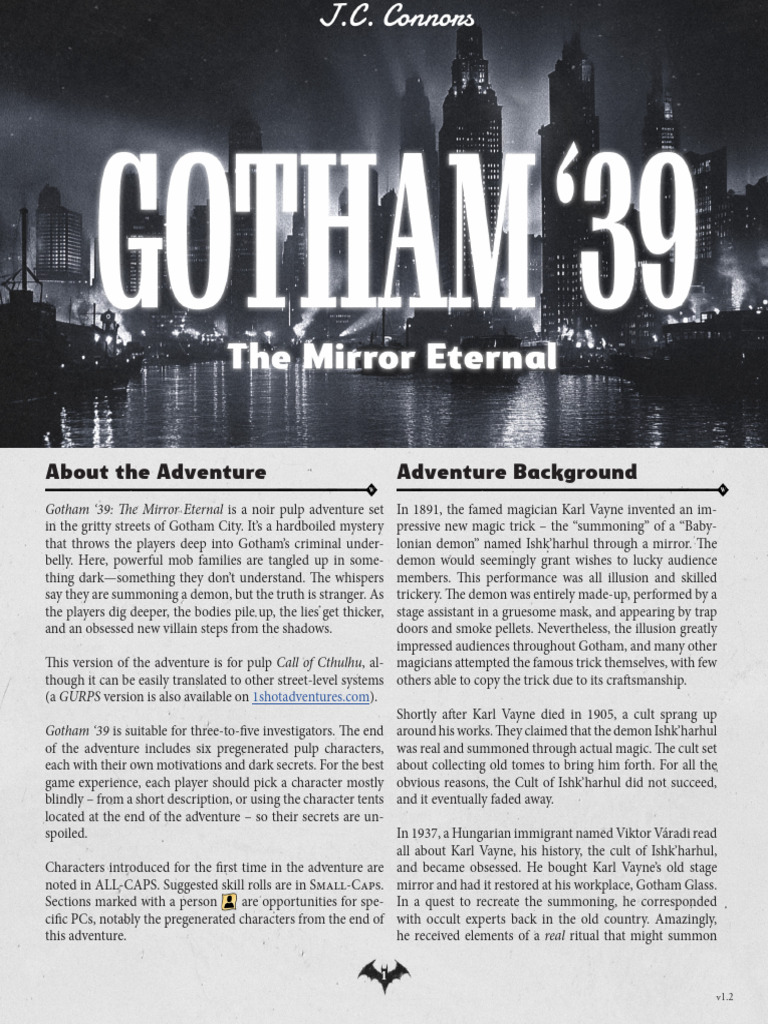Gotham-39-CoC | PDF | Batman