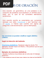 Tipos de Oraciones en Español: Guía Completa | PDF | Oración ...