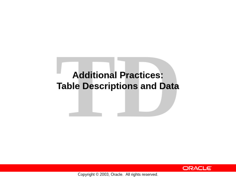 Add Prac Table RW | PDF