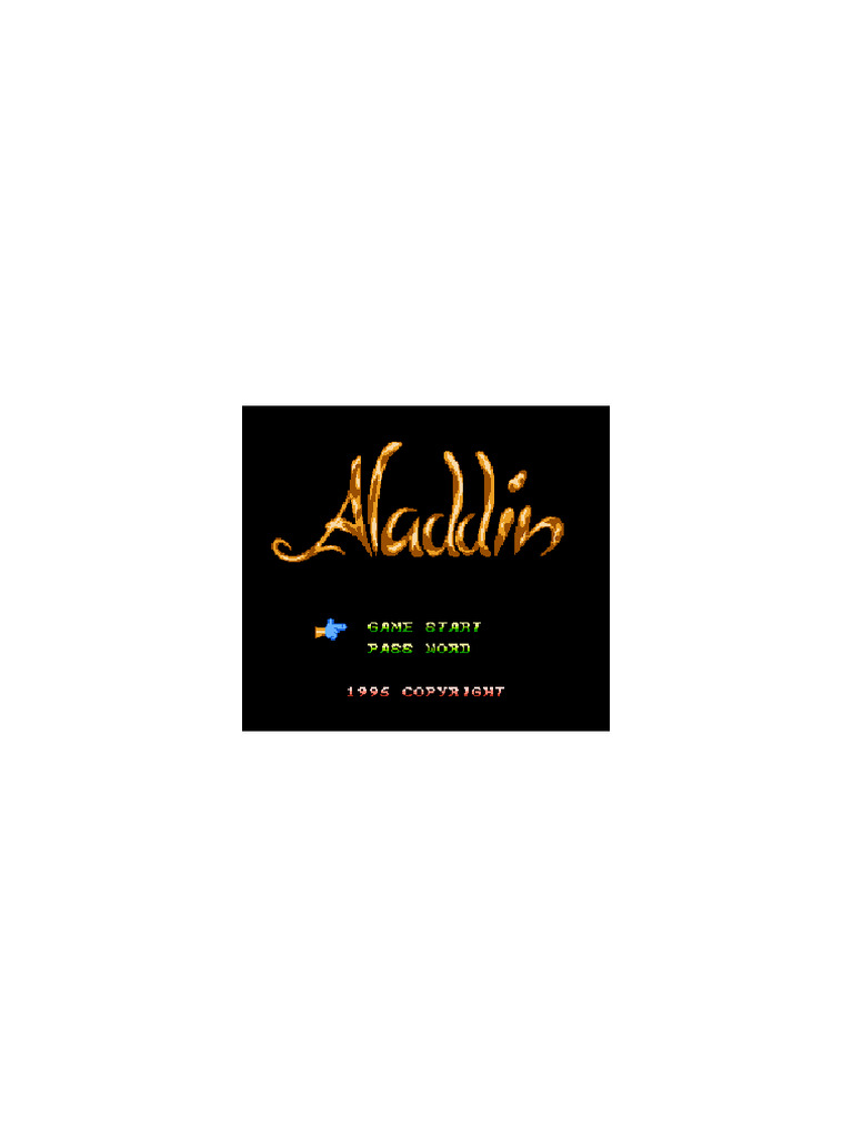 Aladdin Title | PDF