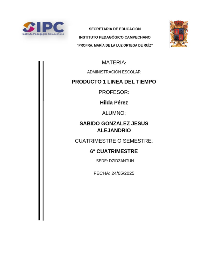 Producto 1 Mapa Conseptual - Jesus Sabido | PDF
