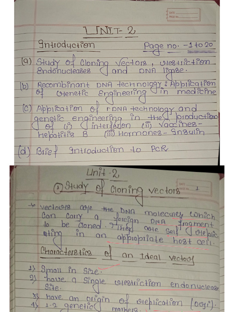 Unit 2 Biotech | PDF