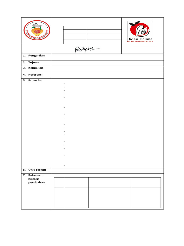 SOP STERILISASI DENGAN DTT | PDF