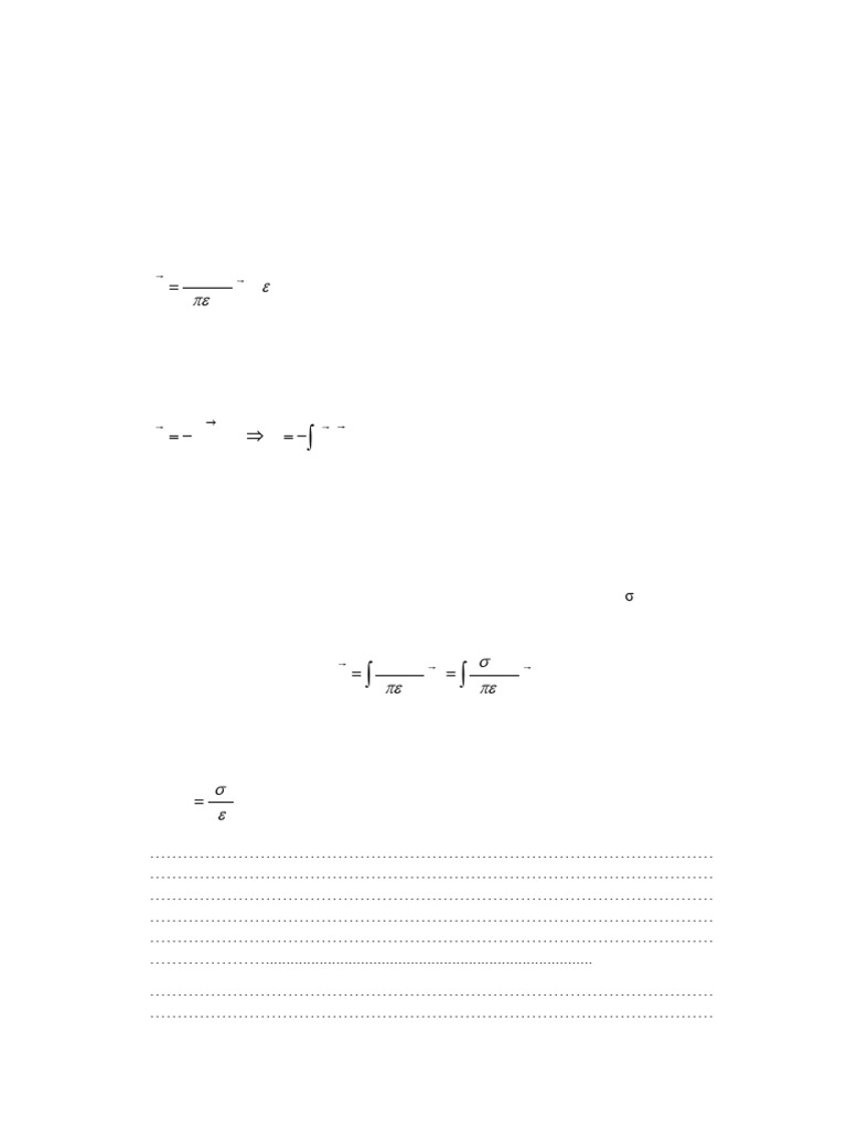 Equipotential Surfaces and Field Lines | PDF | Electric Field | Physical Quantities