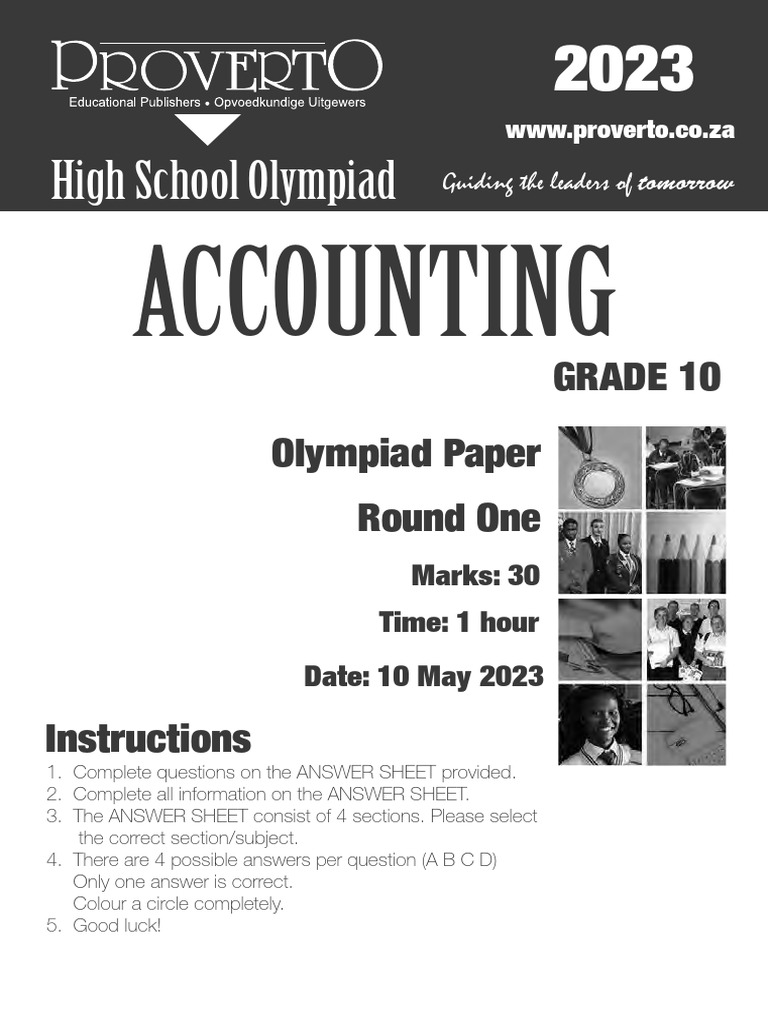 GR 10 Accounting R 1 2023 | PDF | Debits And Credits | Corporations