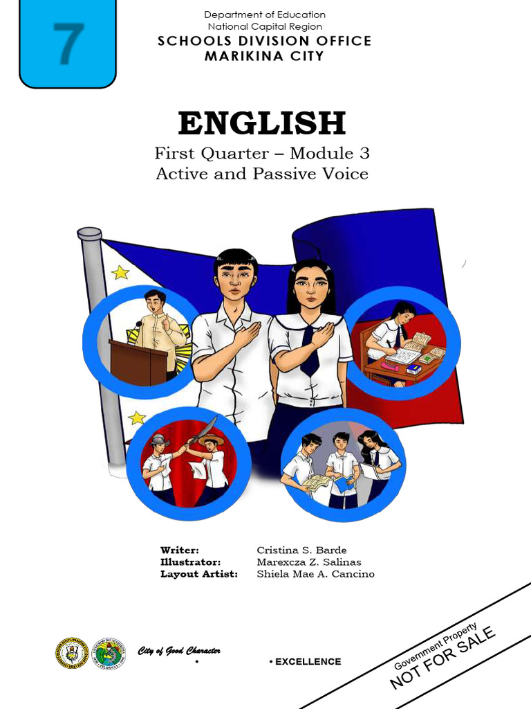 NCR FINAL-Q1 ENG7 - M3-Val | PDF | Subject (Grammar) | Verb