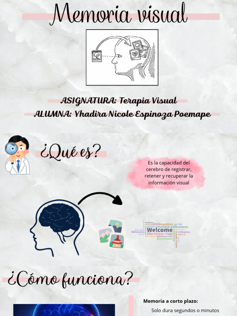 Entrenamiento de Memoria Visual | PDF