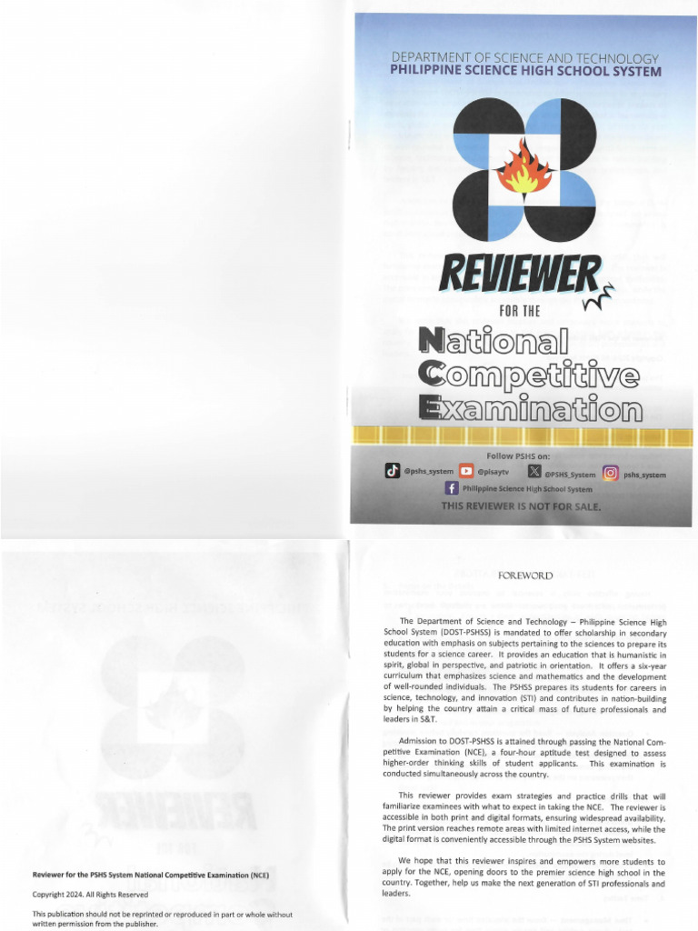 NCE Reviewer | PDF