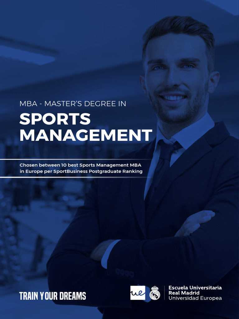 Real Madrid MBA in Sports Management | PDF | Madrid | Master's Degree