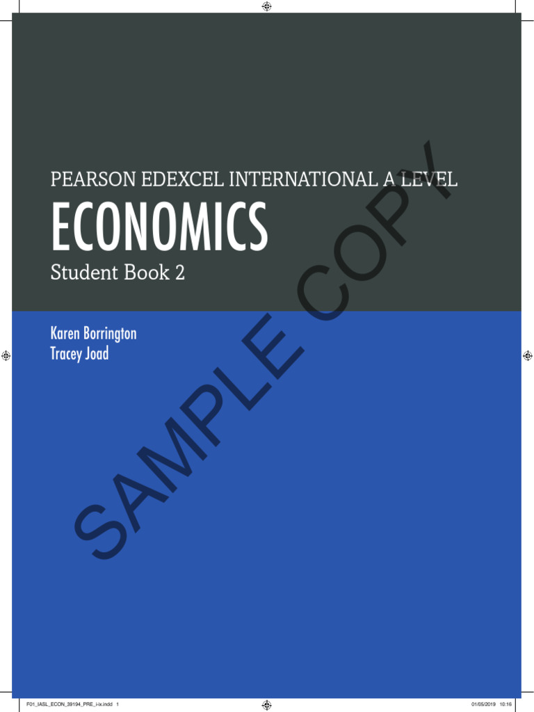 International A Level Economics Student Book 2 Sample | PDF | Monopoly ...