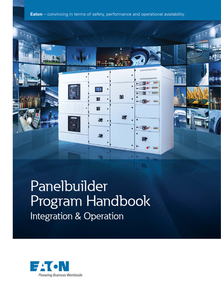 Eaton Xenergy Main Panelbuilder Program Handbook Integration and ...