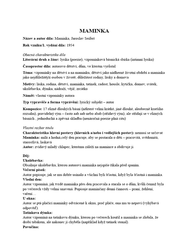 MAMINKA | PDF