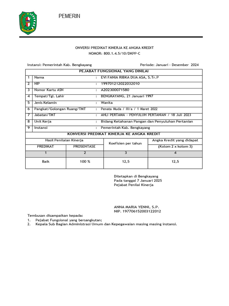 PAK 2024 Evi Fania New | PDF