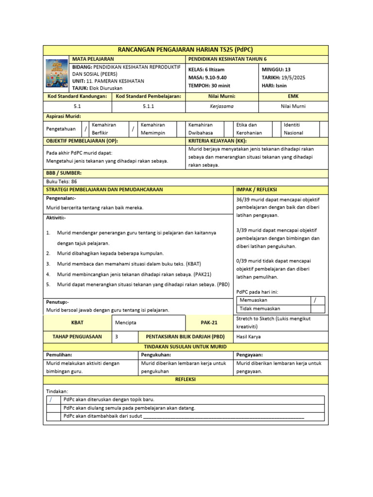 Erph Isnin 19 Mei 2025 | PDF