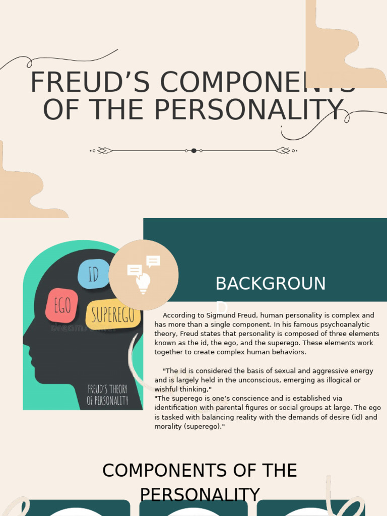 Freuds Components of the Personality | PDF