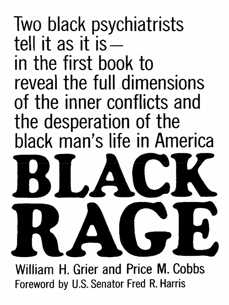 Understanding Black Rage in America | PDF | Marriage | Slavery
