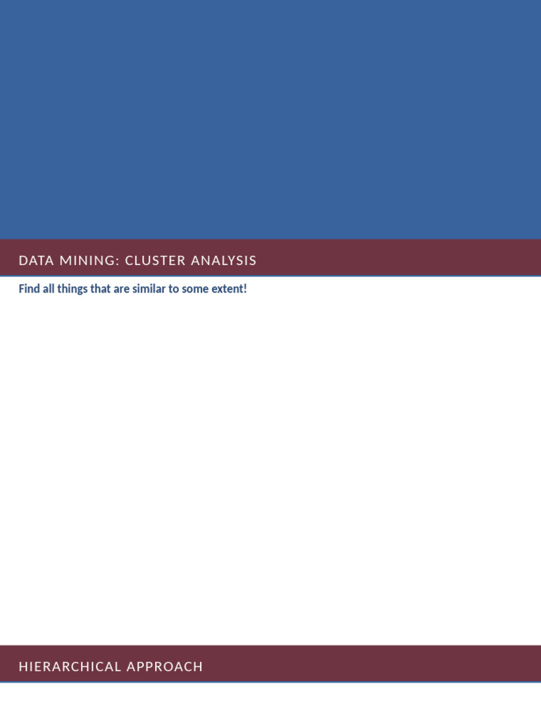 Clustering Part 2 | PDF | Cluster Analysis | Applied Mathematics