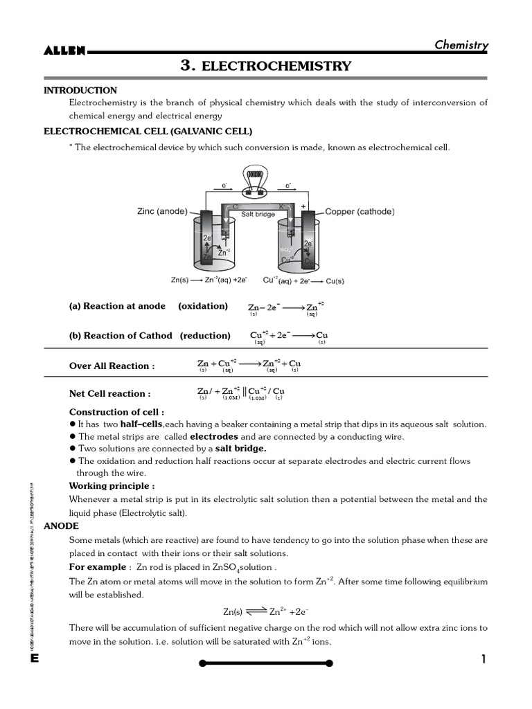 Material 1 1661924778 | PDF | Electrochemistry | Redox