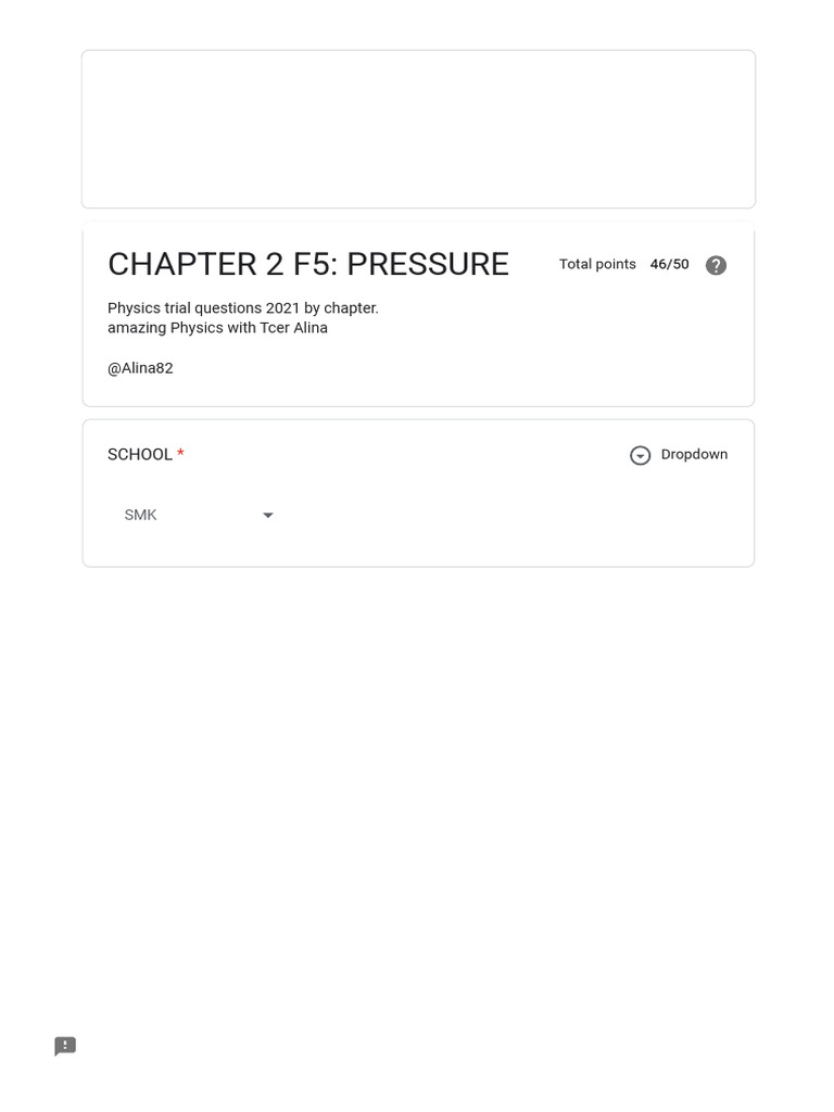 CHAPTER 2 F5 - PRESSURE-Leow Hang Ling 5S7 | PDF