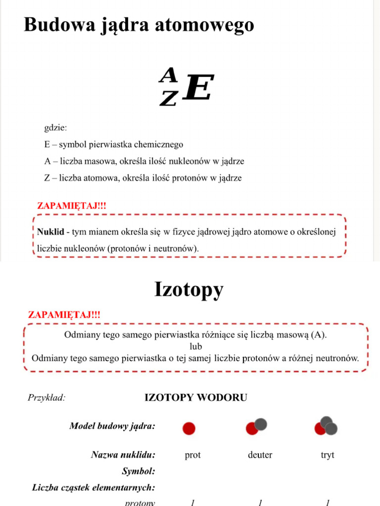 Izotopy | PDF