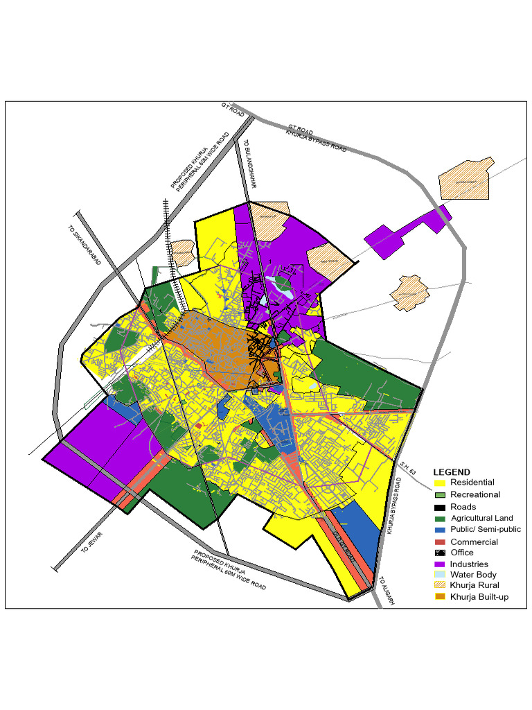 PROPOSED LANDUSE PLAN Model | PDF